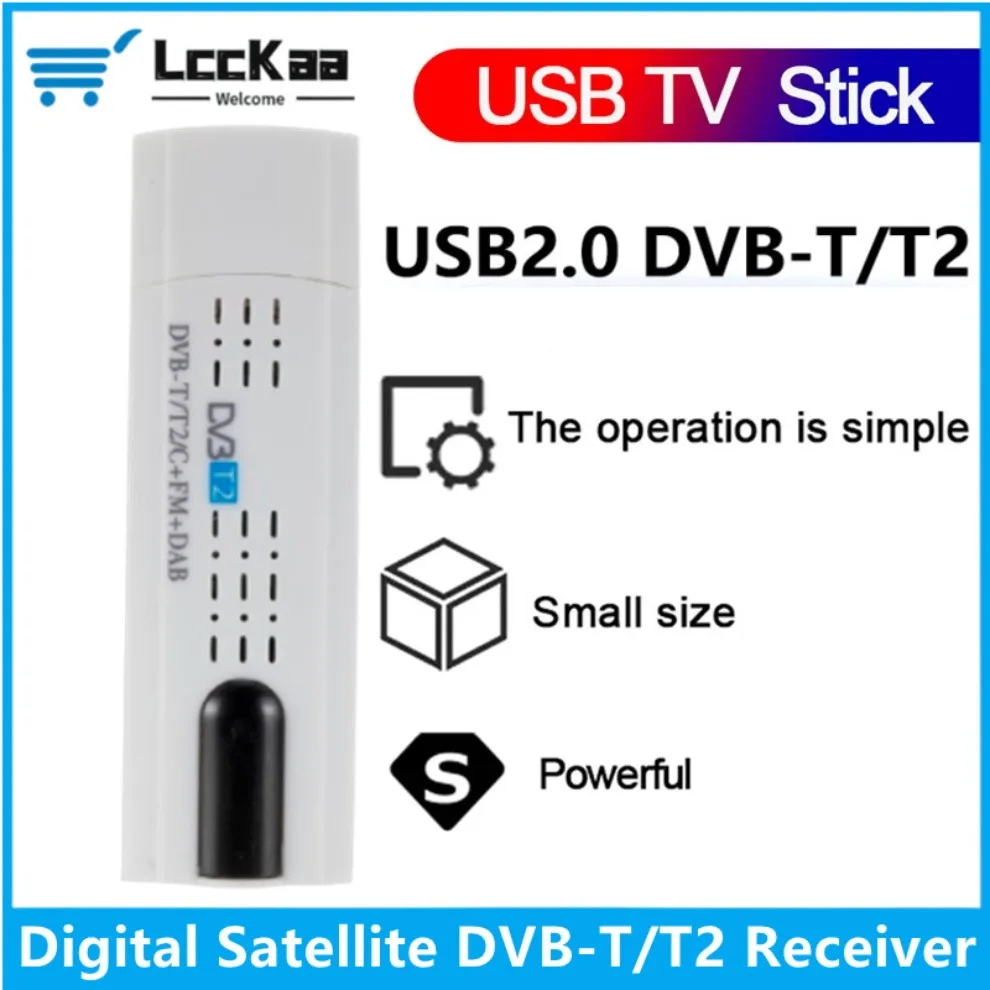 HD-Digital-satellite-DVB-T2-USB-TV-Stick-Tuner-with-antenna-Remote-USB ...