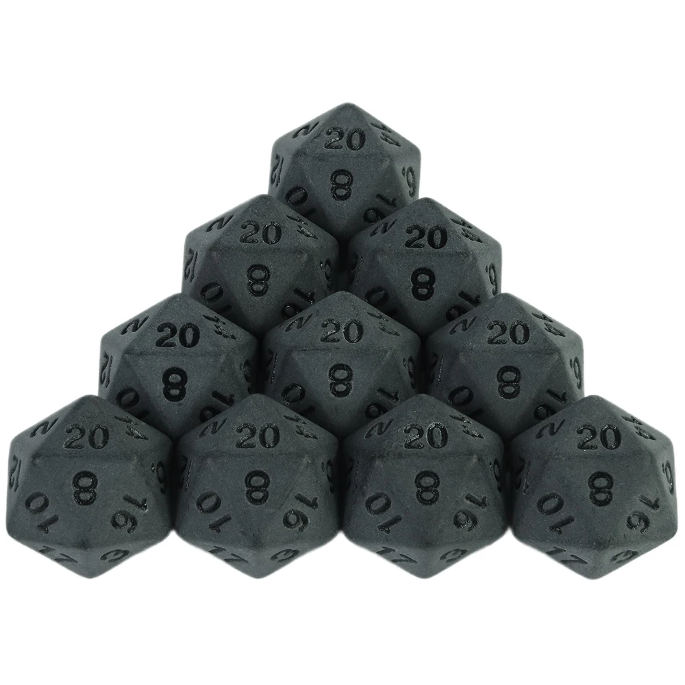 Polyhedral 10 pcs/set D4 D20 multi lados dados dnd jogos para preto ...