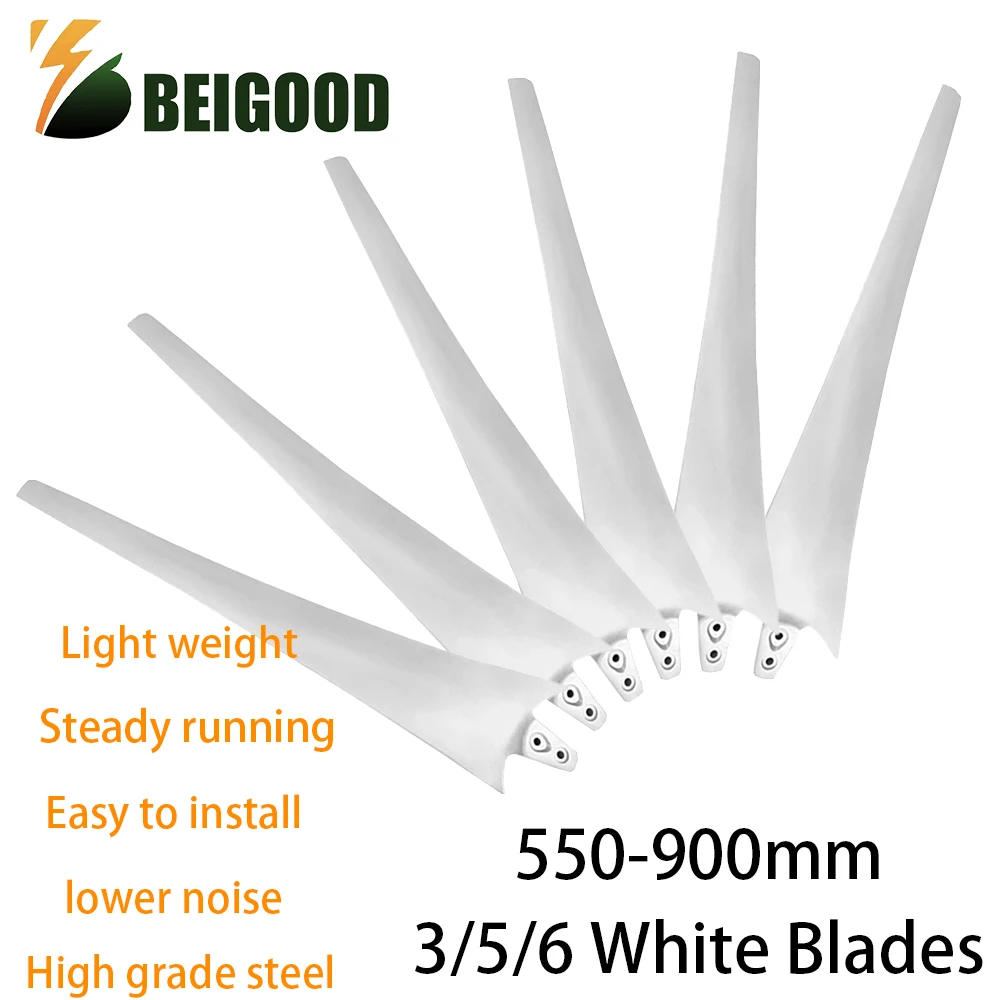 530-900mm-Nylon-Blade-New-Energy-Windmill-Horizontal-Wind-Turbine ...