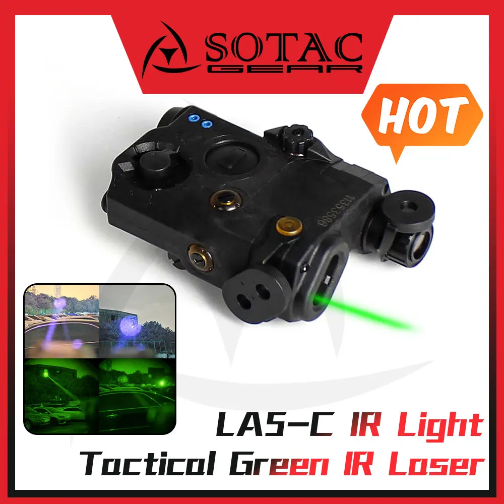 SOTAC-GEAR-Tactical-LA5-C-Adjustable-IR-LED-Light-Red-Green-Laser-IR ...