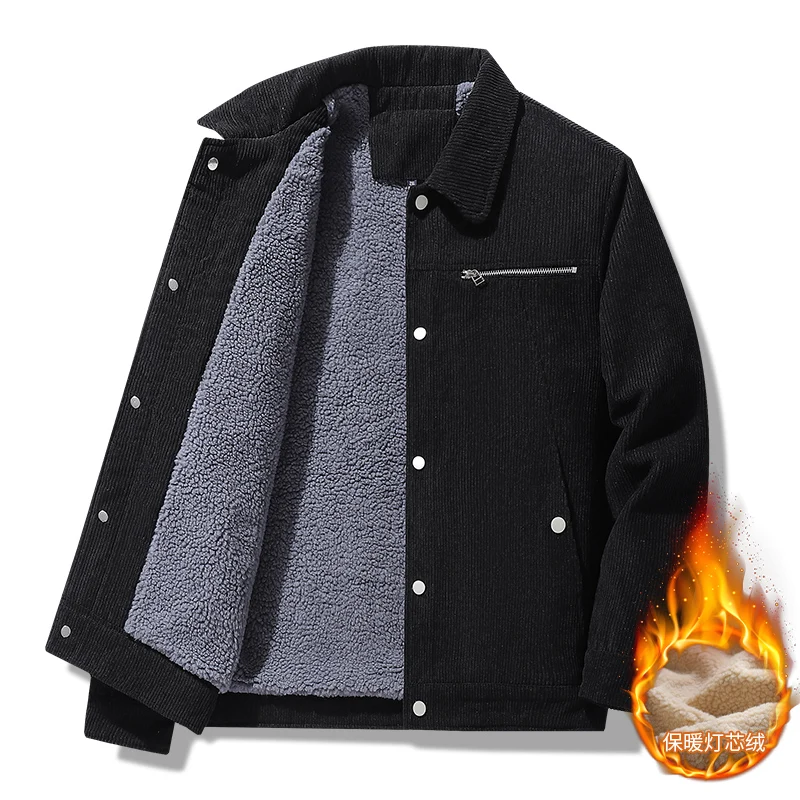 FYSJ2258-jacket-men-s-cotton-padded-jacket-men-s-fleece-thickened-lamb ...
