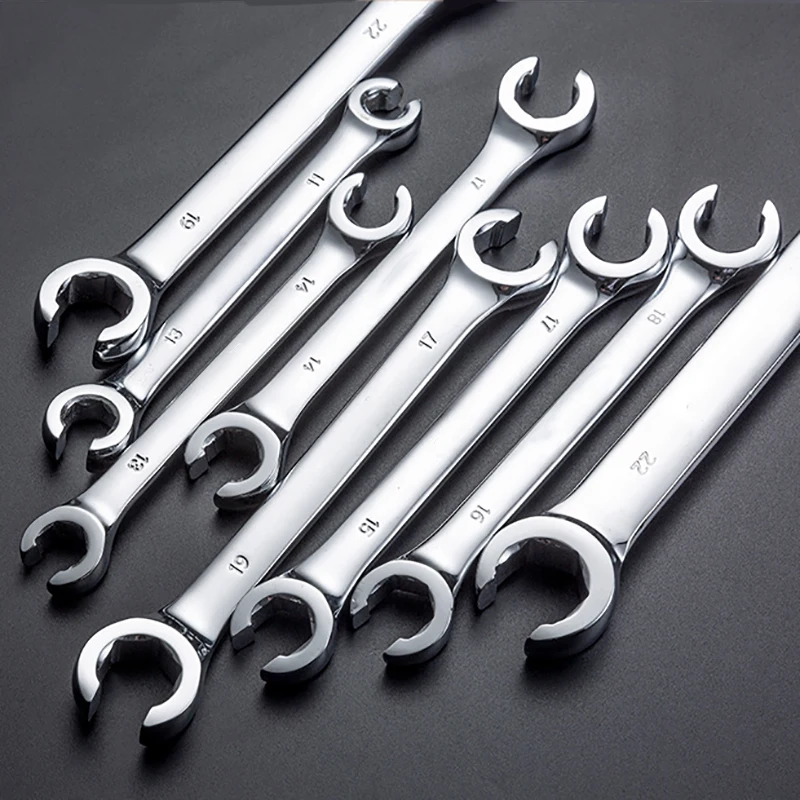Multiple Specifications Nut Wrench Mirror Polish Tubing Pipe Wrench ...