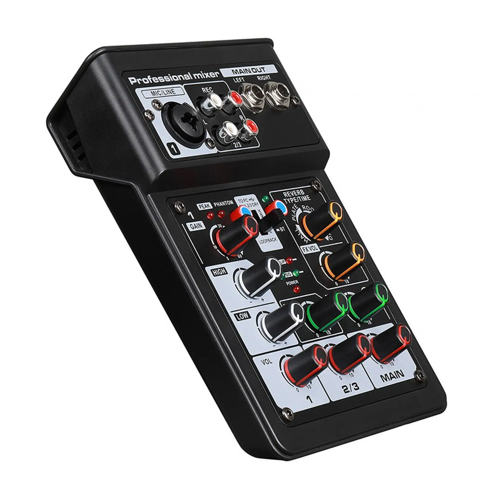 DJ-Audio-Mixer-DJ-Controller-Processor-Reverb-USB-Bluetooth-Stereo ...