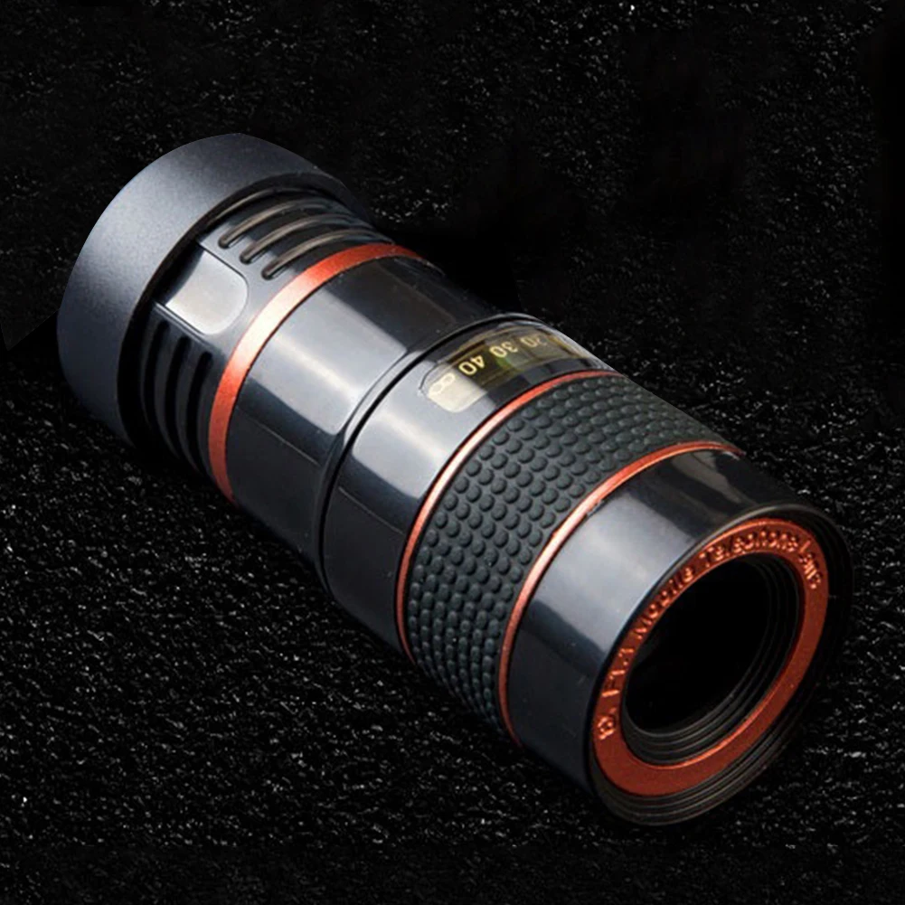 Lente-telesc-pica-20x-para-tel-fono-m-vil-lente-Monocular-con-Zoom-8x ...