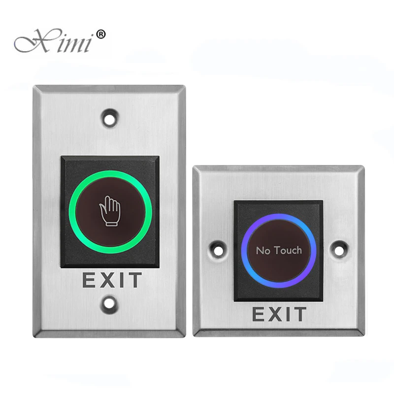 12-24V-5-15cm-Distance-Adjustable-No-Touch-Exit-Button-Door-Release ...