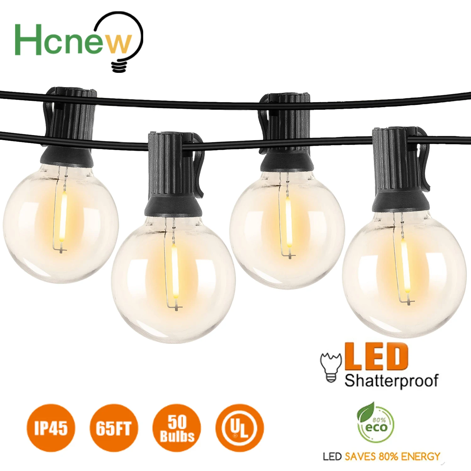 G40-Festoon-Led-Light-1W-110V-220V-Street-Garland-Plastics-Shatterproof ...