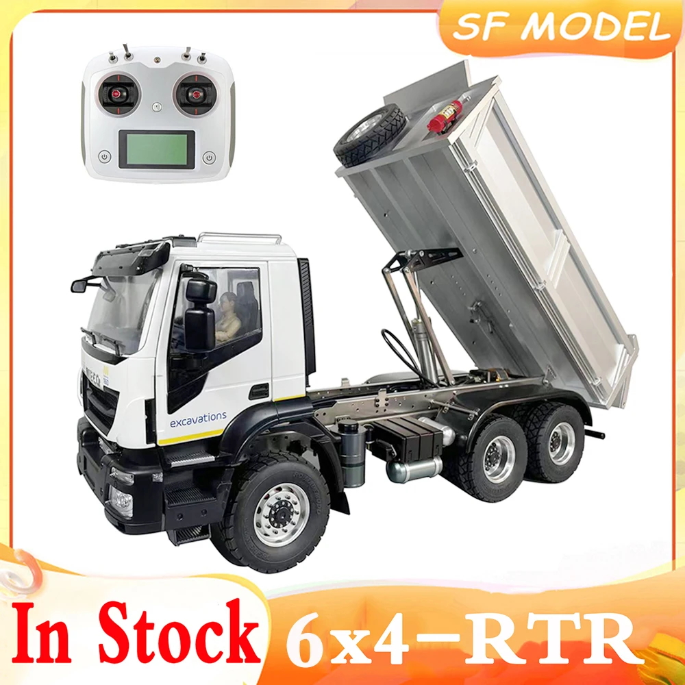 1/14 RC Truck 6x4 6x6 Hydraulic Dump Truck with Differential Lock Axle ...