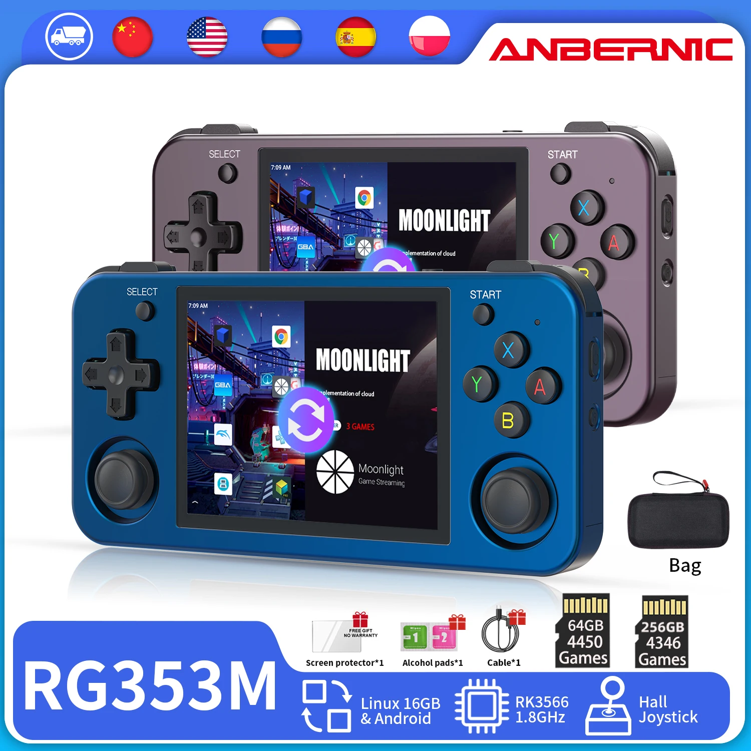 ANBERNIC-RG353M-Handheld-Game-Console-Aluminum-Alloy-Shell-3-5-Inch ...