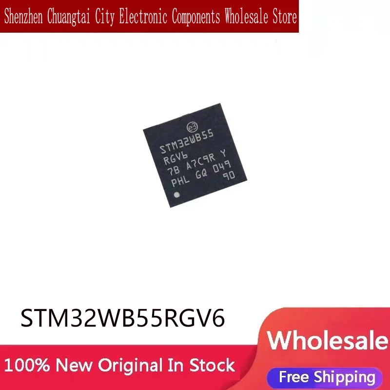 1 Piece 100 New High Quality Stm32wb55rgv6 Stm32wb55 Stm32wb Stm32w