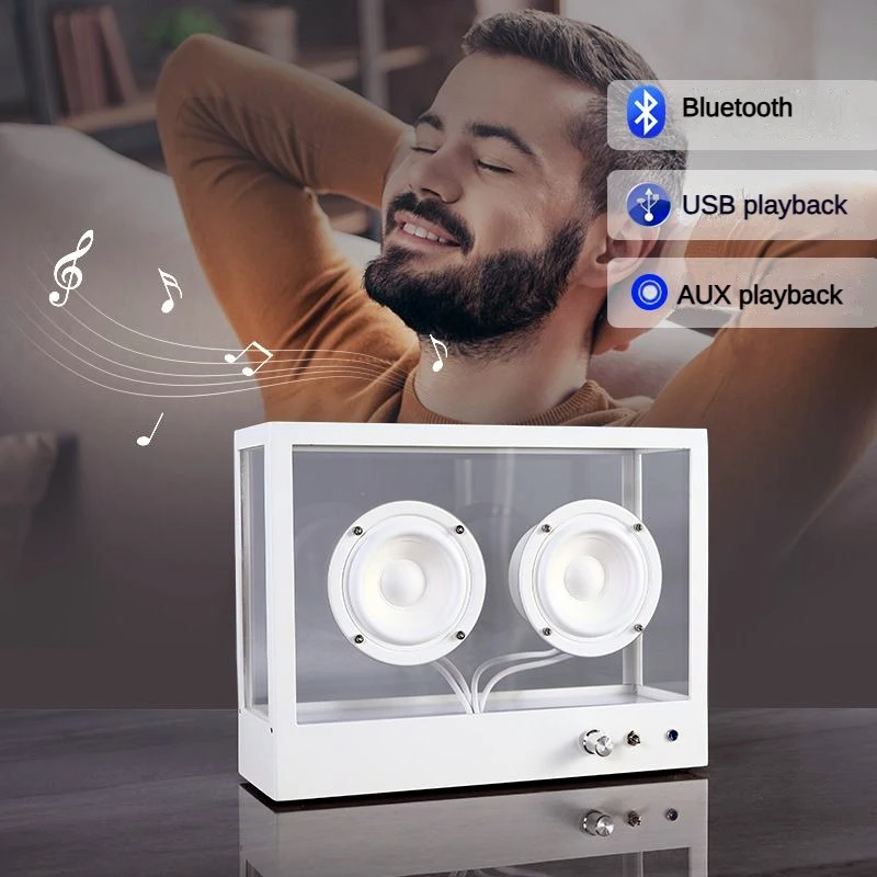 Subwoofer-acr-lico-transparente-para-decora-o-de-sala-alto-falante ...
