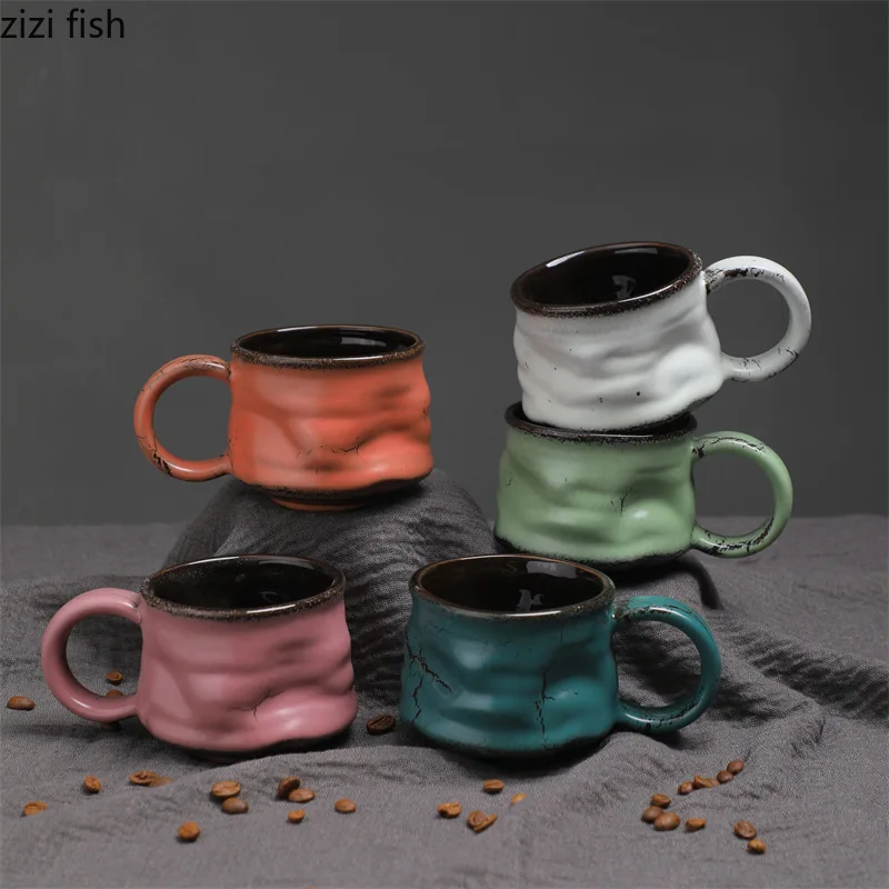 Alien Ceramic Mug Vintage Coffee Cup Afternoon Tea Cups Milk Mugs Water ...