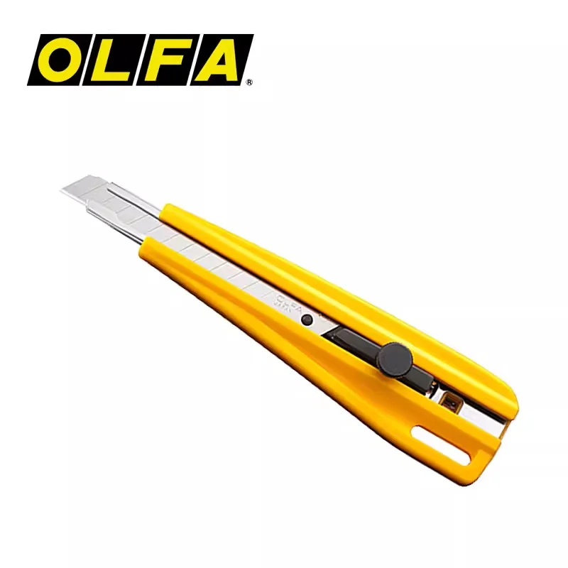 Japan-OLFA-screw-lock-reinforced-fixed-blade-9mm-small-300-utility-knife-high-strength-sharp ...