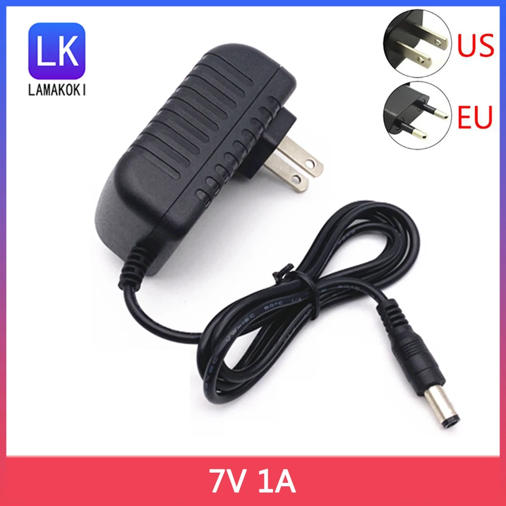 Input Adaptor Daya 100 240V 50/60Hz Output 7V 1A| | - AliExpress