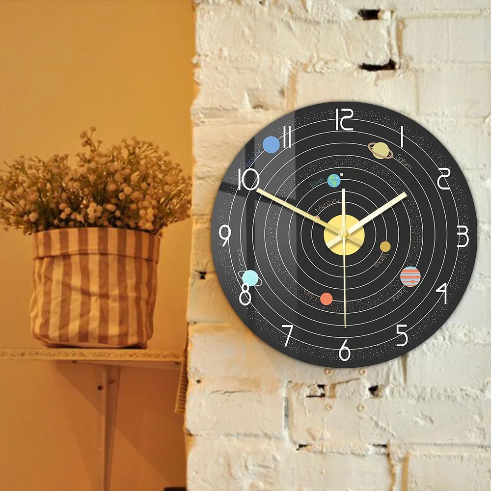 Diy Solar System Clock