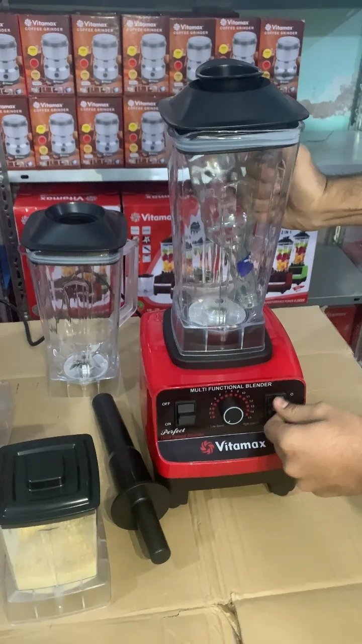 VITAMAX 2-in-1 Juicer Blender Machine – 5000W Powerful Motor, 2L ...