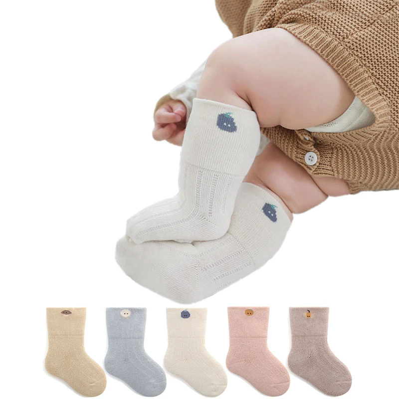 Milancel Winter Baby Socks Cute Cartoon Thickening Infant Socks Toddler ...
