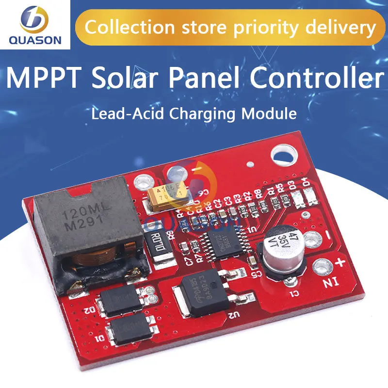 12V-MPPT-Solar-Panel-Controller-3-Series-lead-acid-Charging-Module-High ...