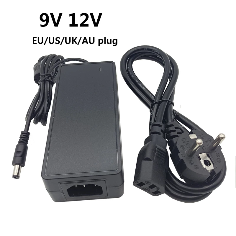 DC-9v-12v-5a-Source-AC-DC-Adapter-12-Volt-12v-3a-Power-Supply-Universal ...