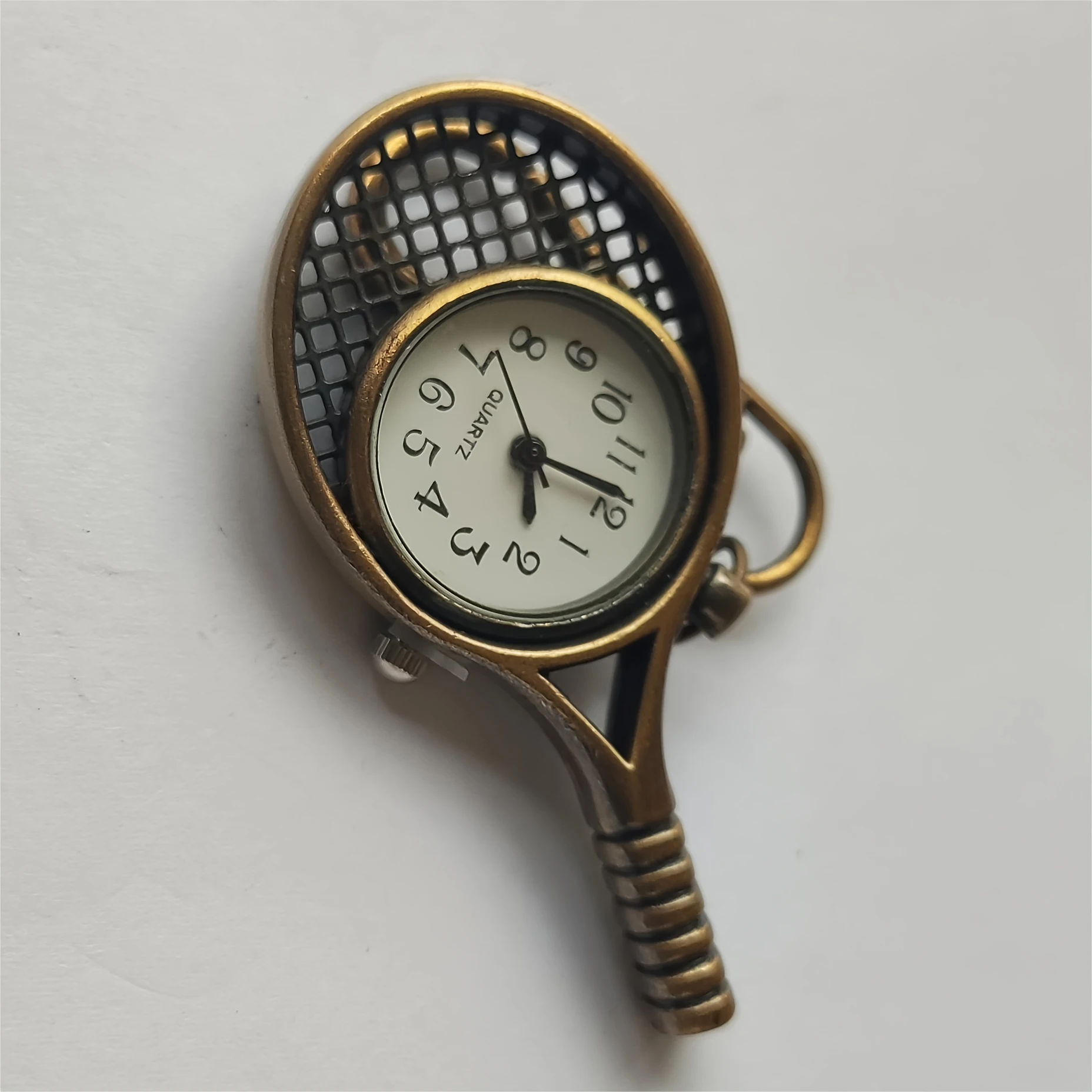 1pc student innovative small tennis racket men's retro flip mini simple ...