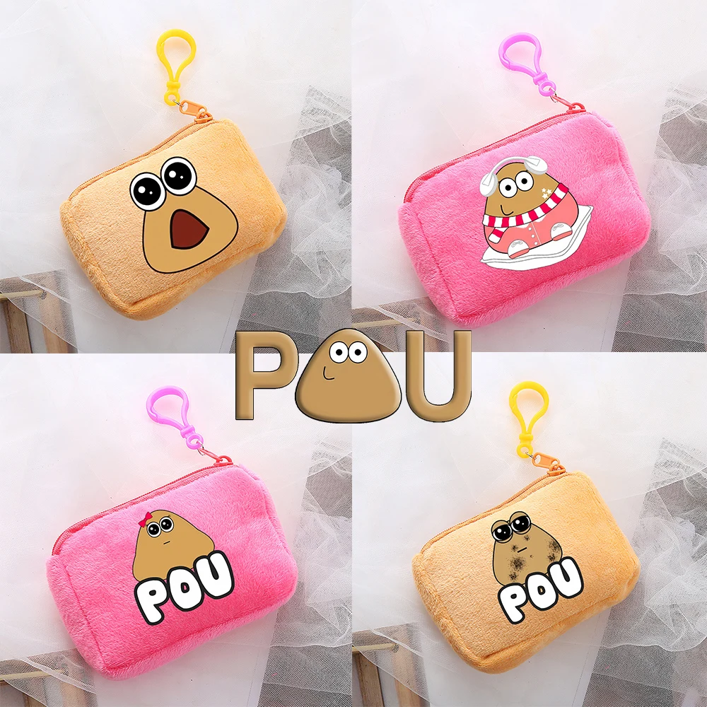 My-Pet-Alien-Pou-Mini-Plush-Coin-Purse-Cute-Anime-Figure-School-Square ...