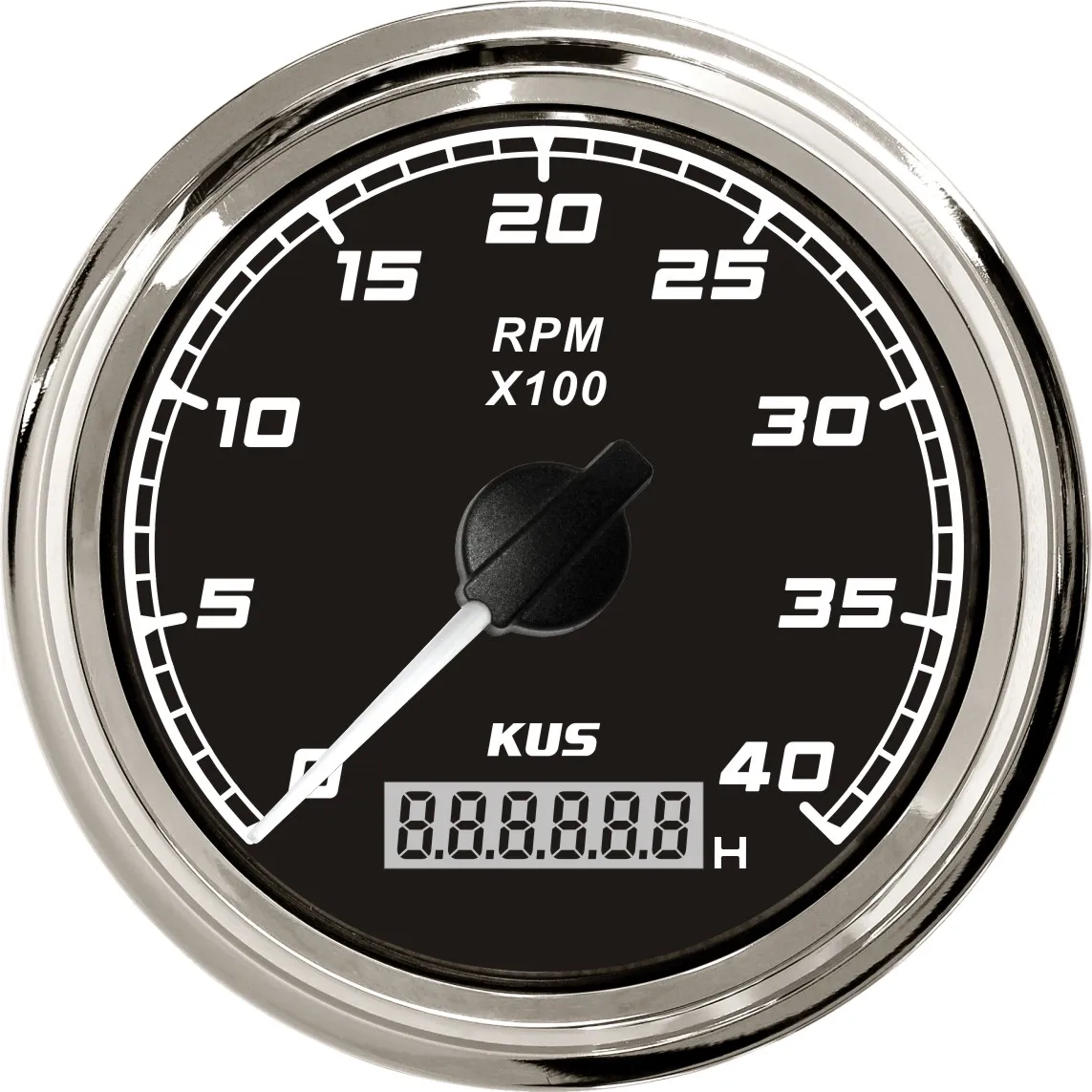 Kus Marine Tachometer Boat Tacho Gauge Car Truck Digital Hourmeter 0 ...