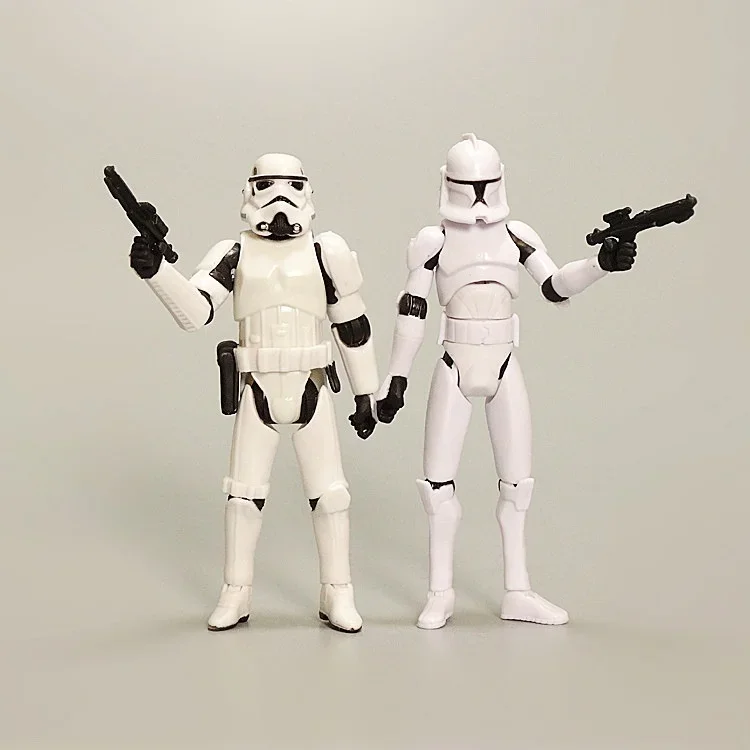 Figuras de acción de Star Wars, 10CM, 3 tipos, coleccionable, Darth ...