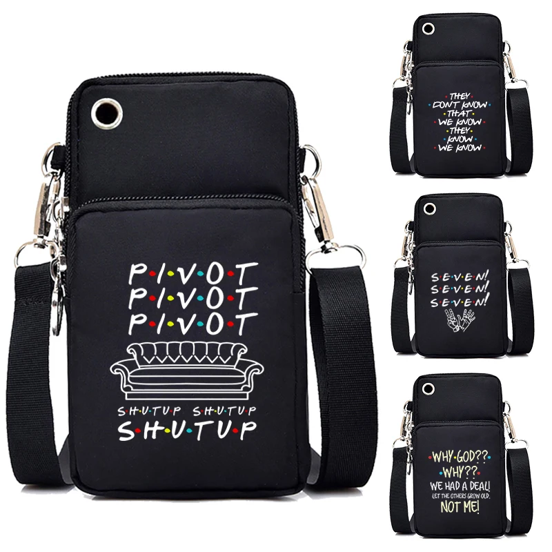 Pivot Shut Up Mini Mobile Phone Bag for Women Pivot Friends TV Show ...