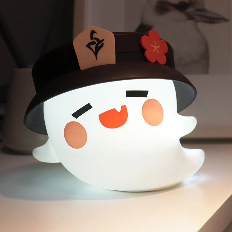 Genshin Impact Hu Tao Lamp Cosplay Hutao Lamp Ghost Silicone Night ...
