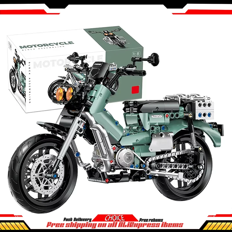 NEW-1-8-Motorcycle-Building-Block-Set-Aldults-Racing-Model-Blocks-Motor ...