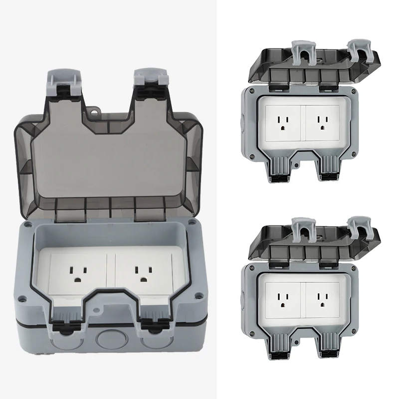 Newly-Upgraded-And-Elevated-Outdoor-Waterproof-Socket-American-Standard ...
