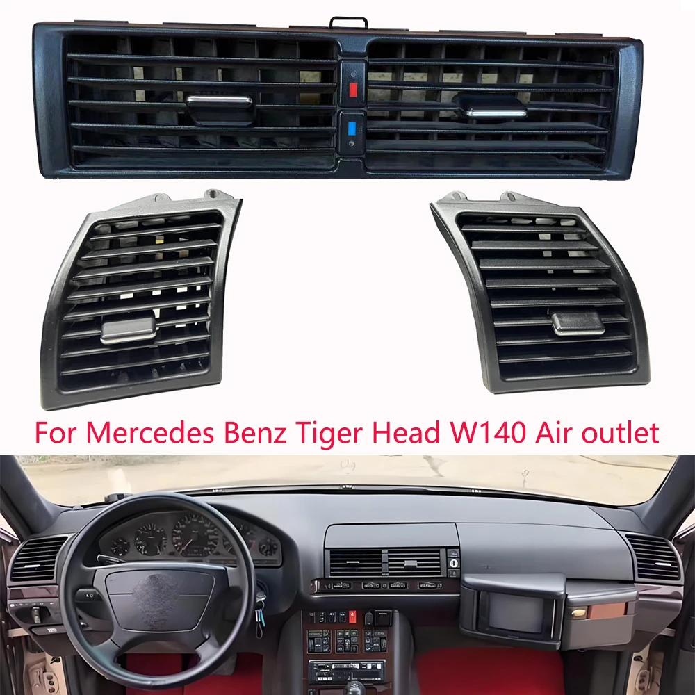 Left Right Middle AC Vent Grille Air Conditioning Outlet Assembly For ...
