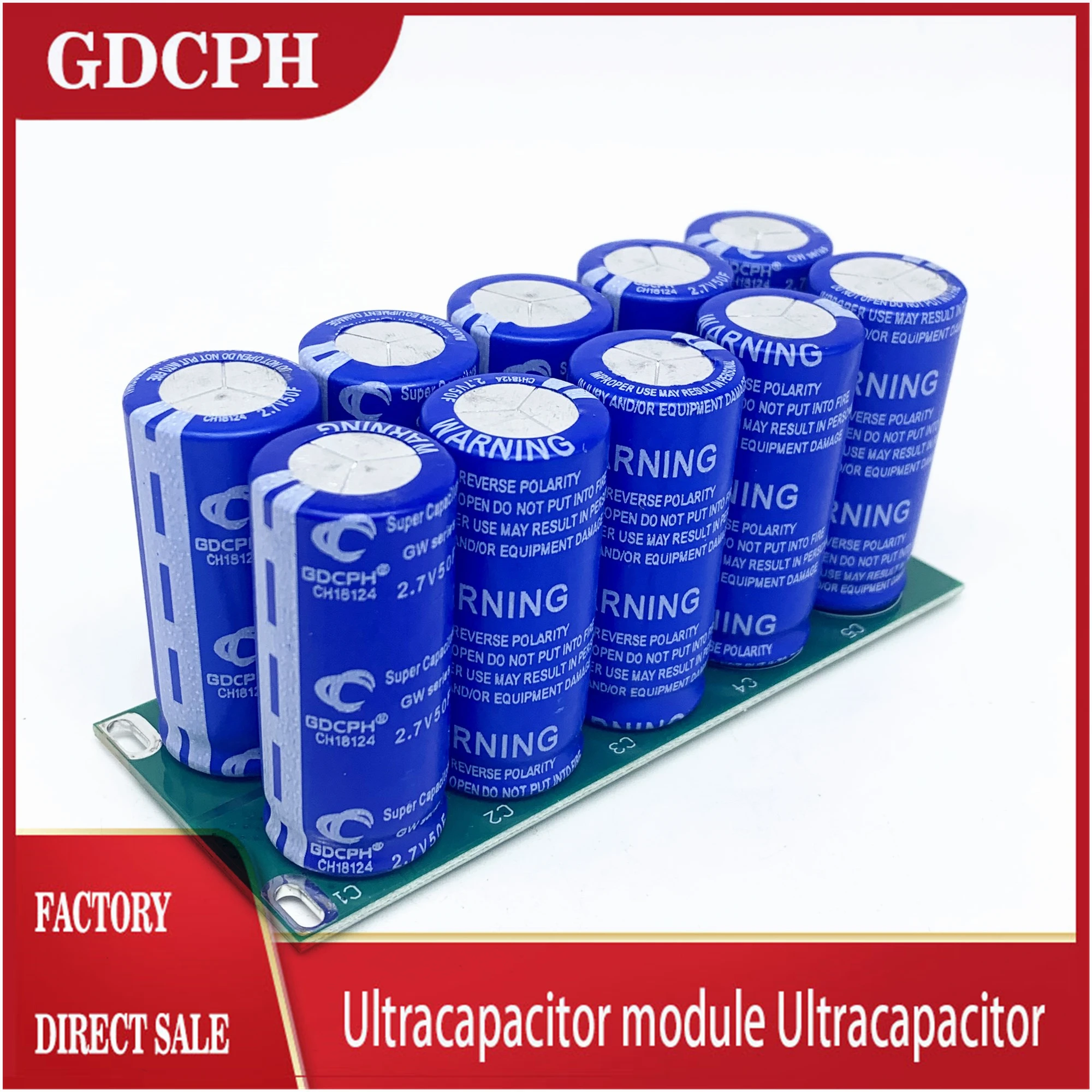 GDCPH Supercapacitor 16V40F 48V5F 27V10F 27V5F Capacitor Standly PSU ...
