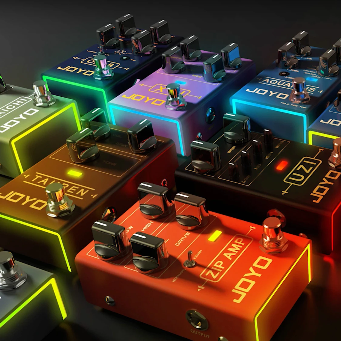 JOYO R Series Electric Guitar Monoblock Effector Atmosphere Reverb ...