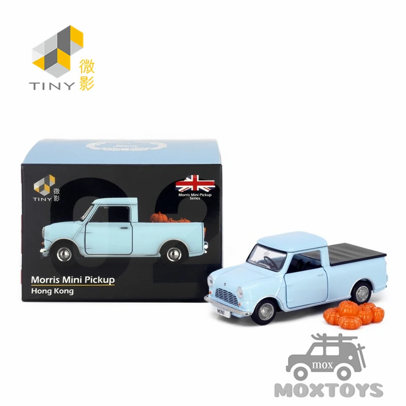 Tiny 1:50 Morris Mini Pickup Blue Diecast Model Car - Railed/motor/cars/bicycles - AliExpress
