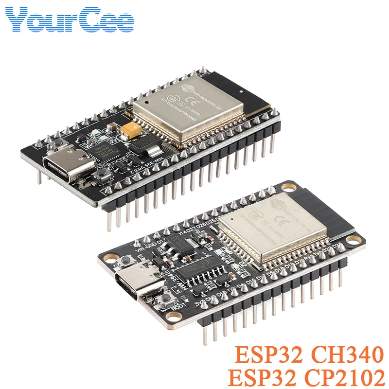 Placa De Expansão Sem Fio Wifi Ype-c Usb Dual Core Esp32-devkitc32 Esp-wroom-32 Esp32 Esp340c ...