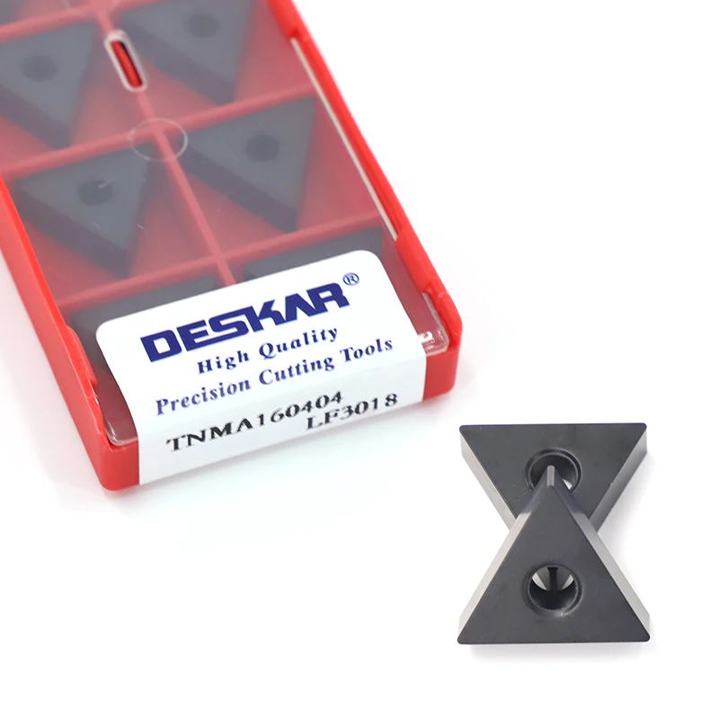 DESKAR TNMA160404 TNMA160408 TNMA160412 LF3018 Cast Iron External Turning Cutting Boring CNC ...