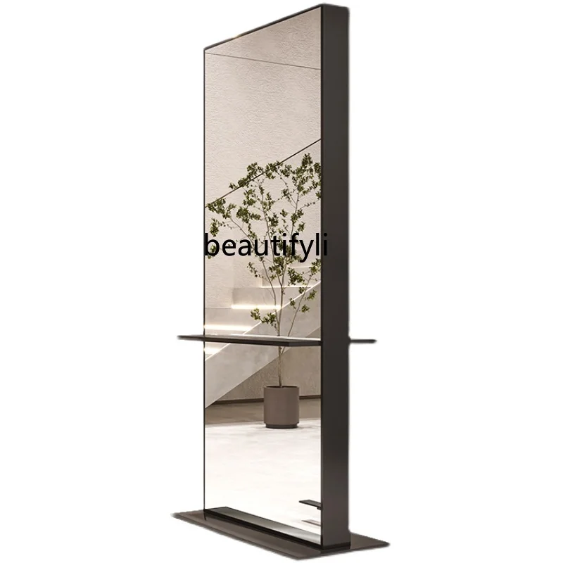 Barber-Shop-Mirror-Hairdressing-Floor-Mirror-Simple-Hot-Dyeing-Barber ...