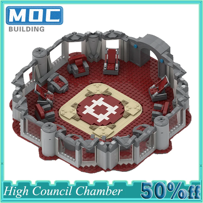 Stra-Movie-Series-Space-High-Council-Chamber-Model-Set-DIY-Assembly ...
