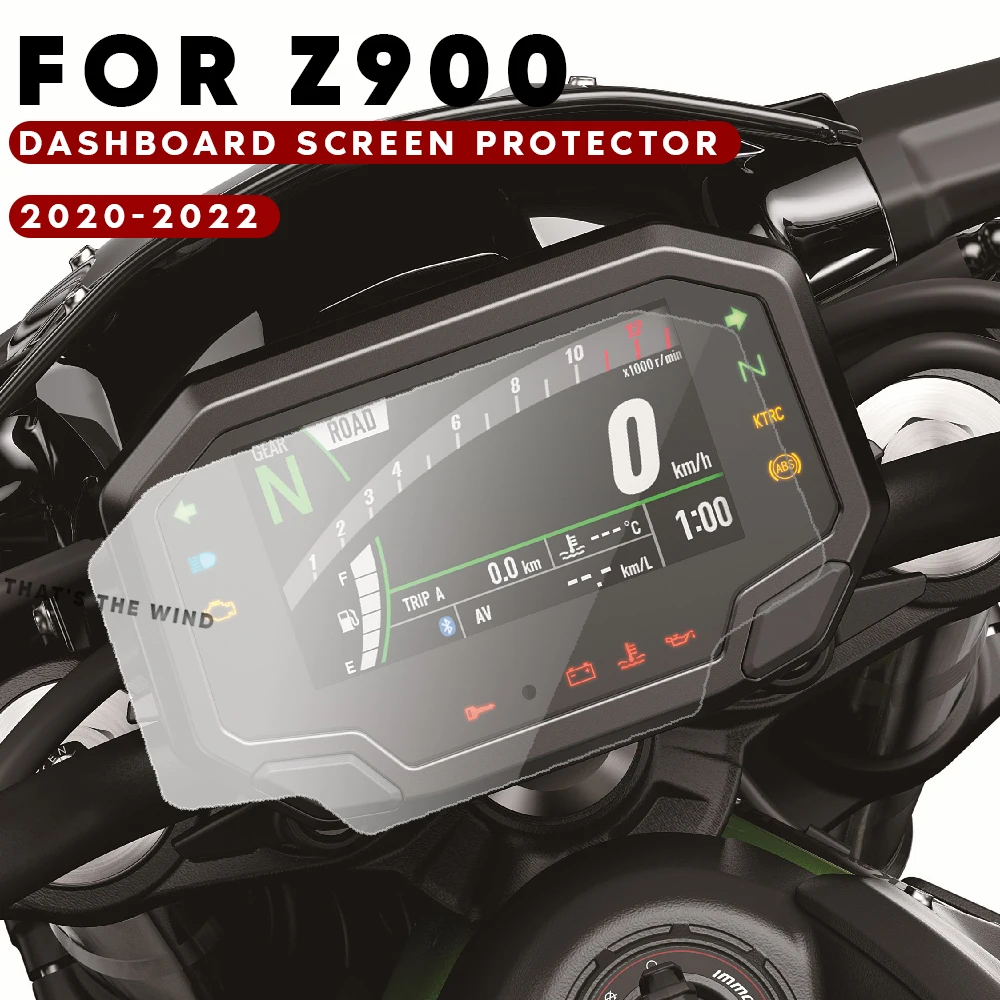 For Kawasaki Z900 Abs 2021 2020 Motorcycle Scratch Cluster Protection ...