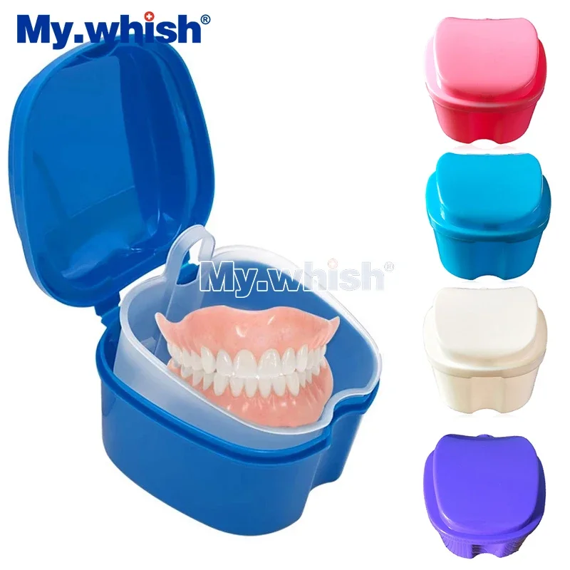 Dental-Orthodontic-Oral-Care-Fake-Teeth-Box-Portable-Storage-Box-with ...