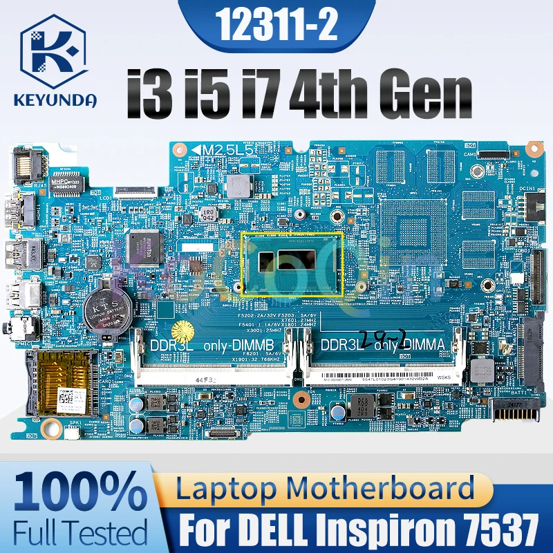 12311-2-For-DELL-Inspiron-7537-Notebook-Mainboard-i3-i5-i7-4th-Gen ...