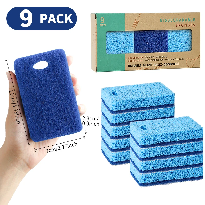 Cleaning-scouring-pad-for-dishes-washing-Kitchen-sponge-household ...