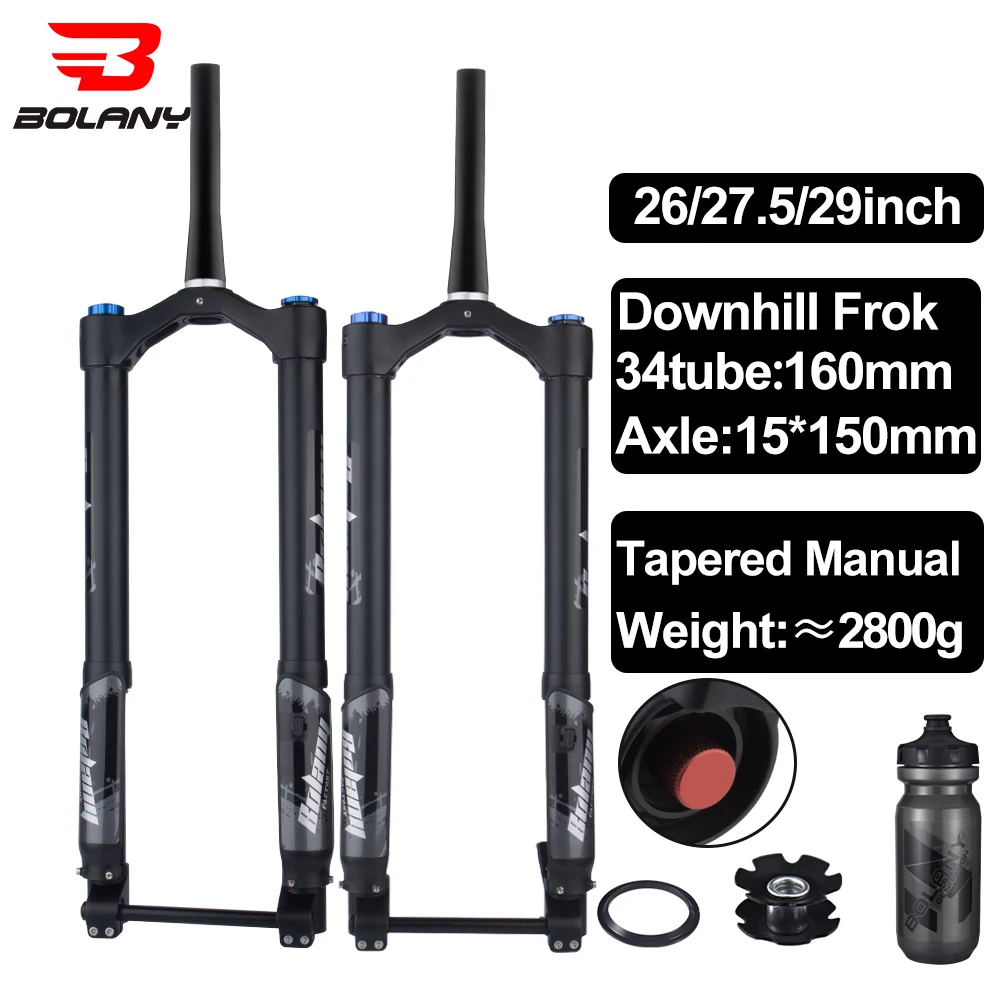 Bolany-Inverted-Fork-Thru-Axle-150-15mm-For-26inch-Snow-Bike-MTB-E-bike ...