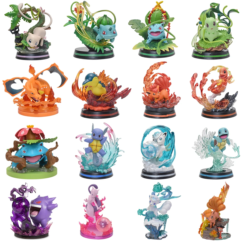 Pok-mon-Anime-PVC-Figure-Statue-com-Base-Action-Model-Doll-Ornamentos ...