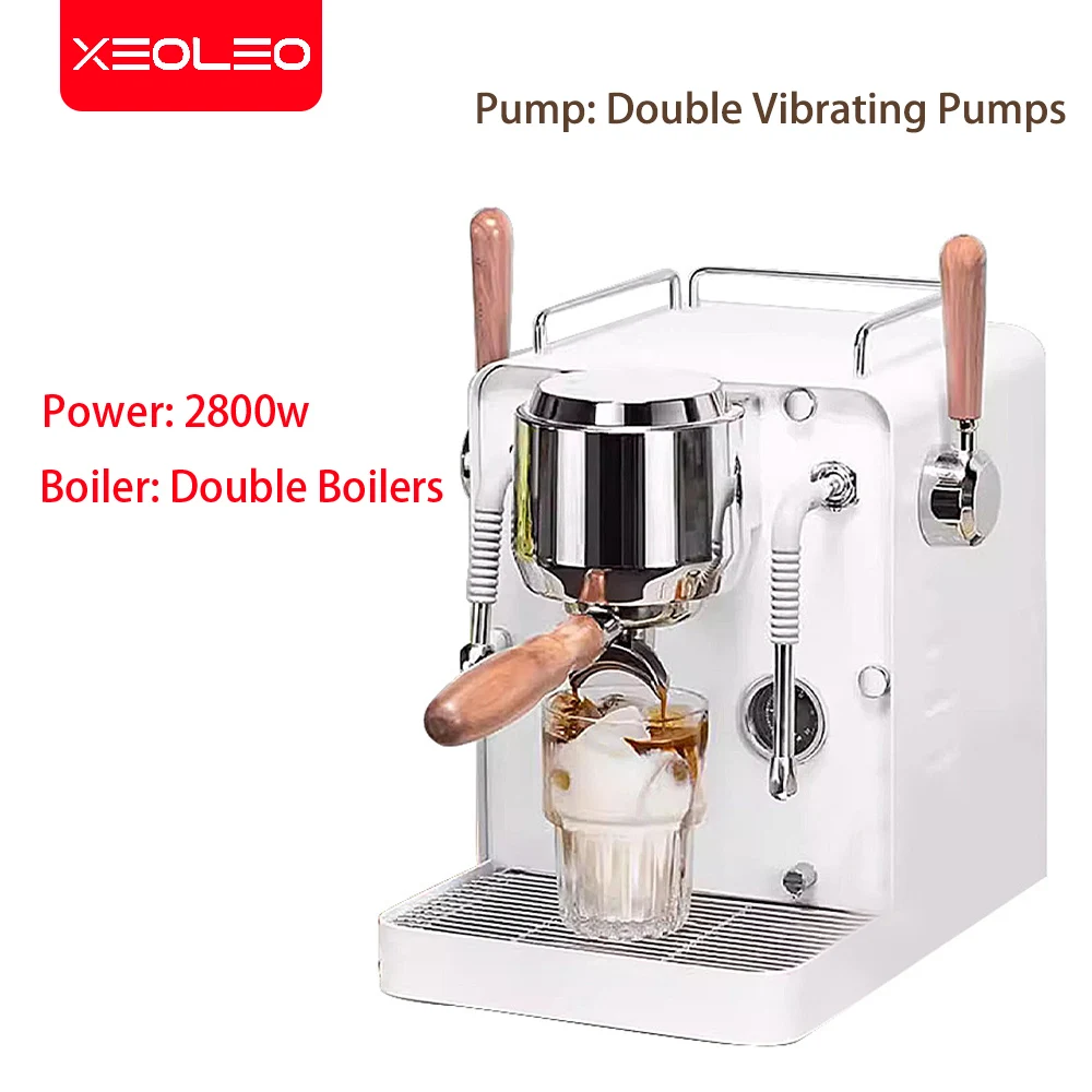 XEOLEO Semi-automatic Coffee Milk Froth Maker Steam Machine Espresso ...