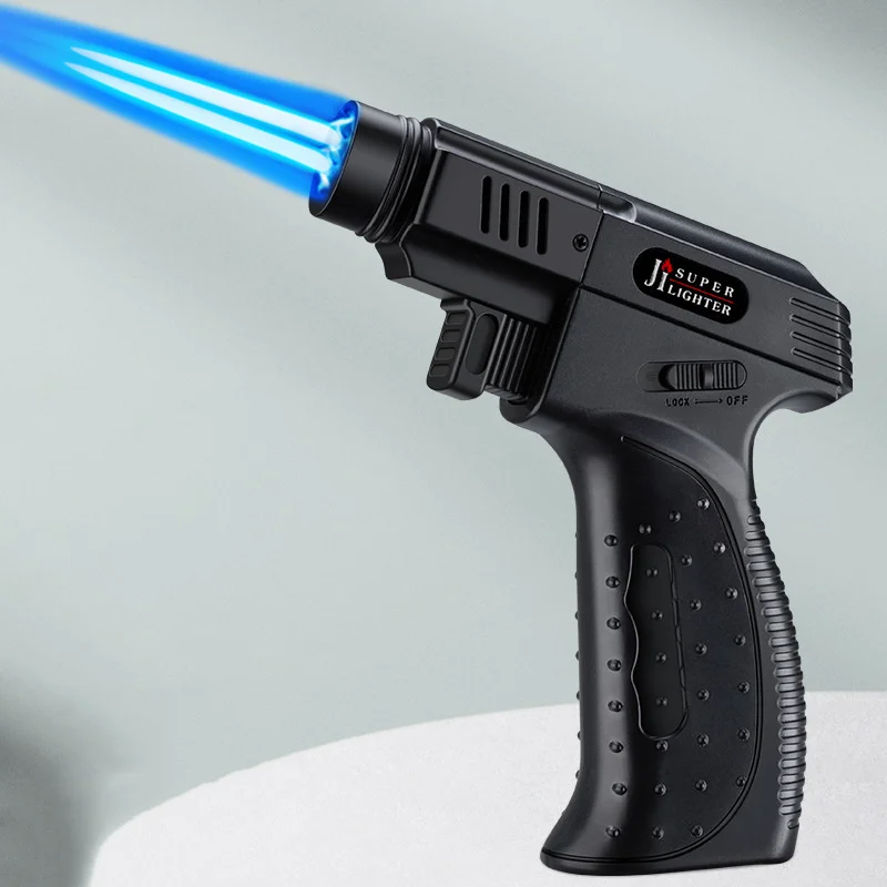 Hot Selling Gun Model Handheld Double Jet Flame Gas Refillable Torch ...