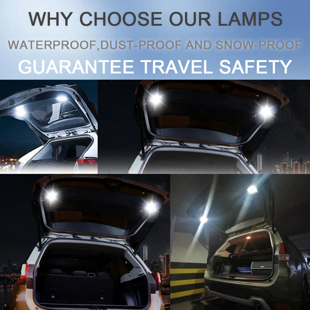 LED Trunk Light White 6000K LED Trunk Cargo Light Kit For 2006-2021 ...