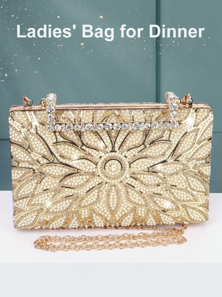 Women-Wedding-Shiny-Small-Rhinestones-Handbags-Elegant-Chain-Shoulder ...