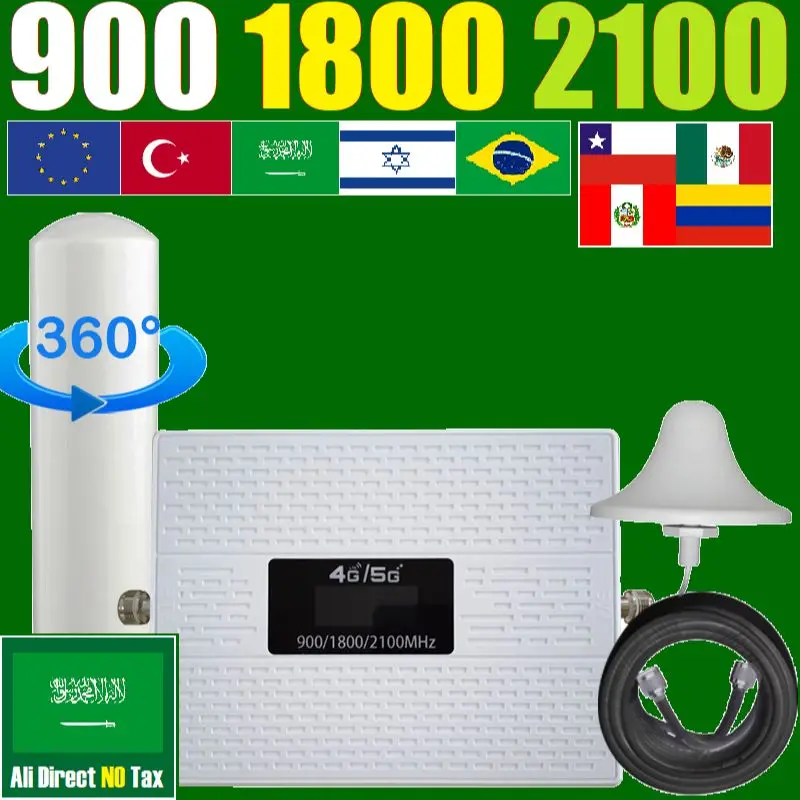 هوائي 360 درجة من Omni 12dB تركيا 900 1800 2100 LTE WCDMA UMTS GSM B8 B3 B1 مقوي للصوت الخلوي 2G ...