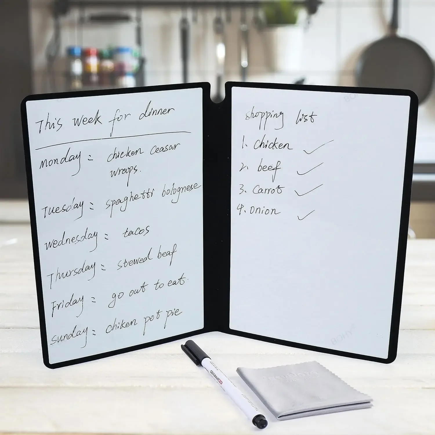 Reusable-Whiteboard-Notebook-Weekly-Planner-Portable-A5-Stylish-Office ...